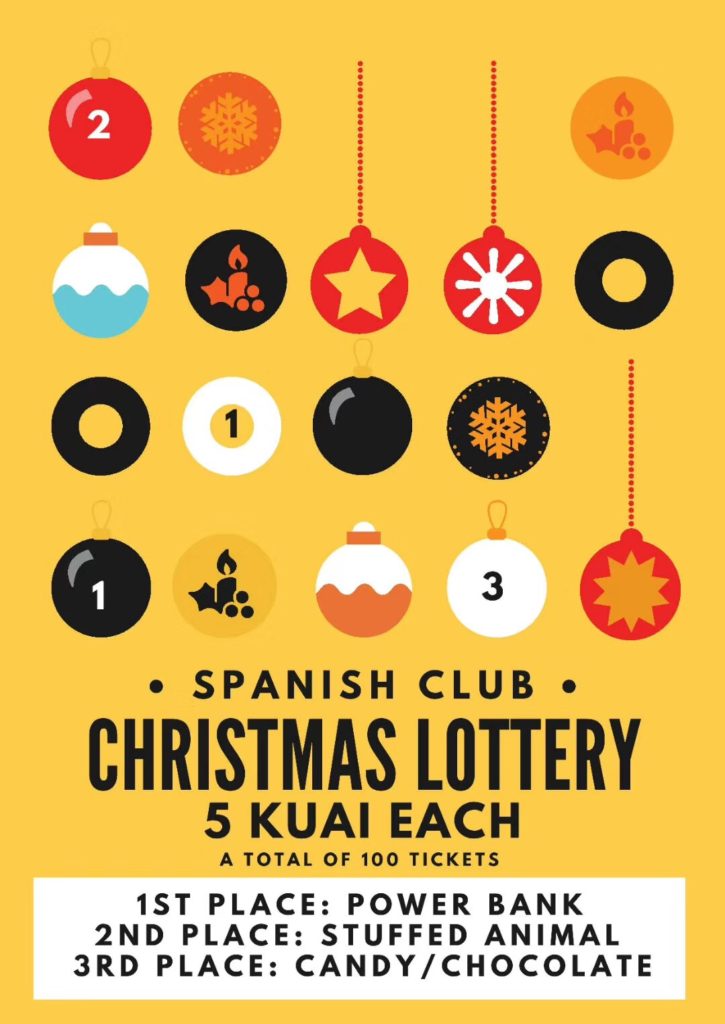 Spanish Club hosts Christmas Lottery – Shark Scholar